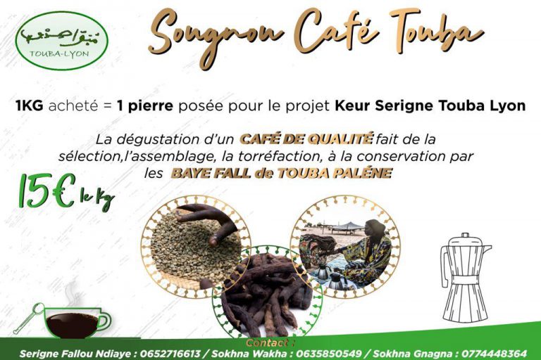 Café Touba Keur Serigne Touba – Dahira Mubawwa-A-Sidqin Touba Lyon